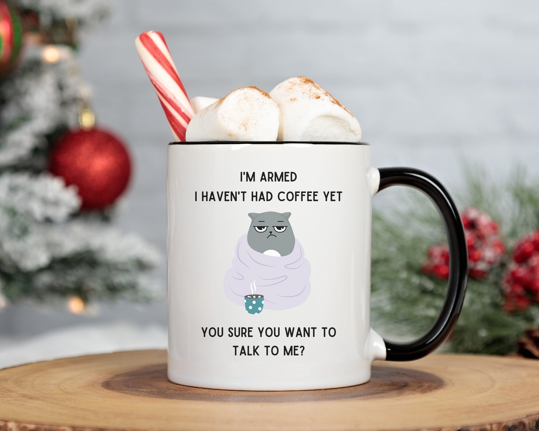 grumpy cat coffee mug